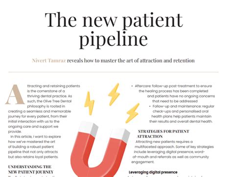 New Patient Pipeline Olive Tree Dental Your Dentistry For A Bespoke