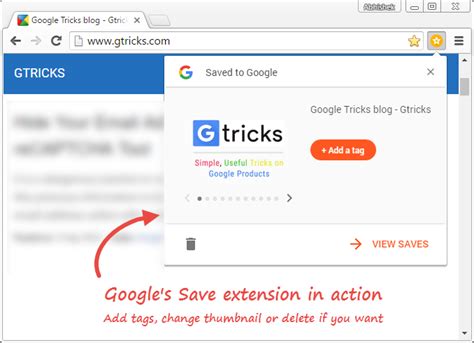 Google S Save Extension Lets You Save WebPages With Images