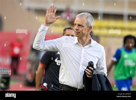 Bruno Irles During The AS Monaco Vs Troyes Ligue 1 Uber Eats Match In
