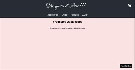 Proyecto React Coder Codesandbox