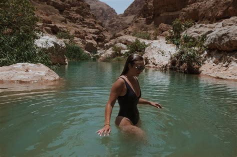 Wadi Shab Hike In Tiwi Oman Jana Meerman