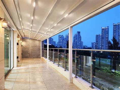 광교 중흥 S클래스 테라스 스카이 어닝 페데스탈 타일 시공 운치 있는 테라스 연출 By영디자인 네이버 블로그