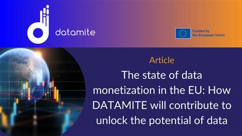 datamite unleashing the monetisation potential