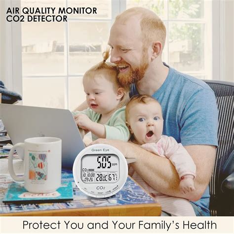 Buy CO Monitor Data Logger Carbon Dioxide Meter Temperature Humidity CO Detector Data Logging