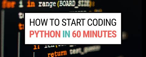 Sinan Ata On Linkedin How To Start Coding Python In 60 Minutes