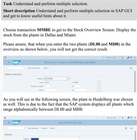 Task Understand And Perform Multiple Selection Short