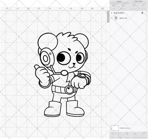 Combo Panda Ryans World Svg Dxf Eps Png Svgshopart
