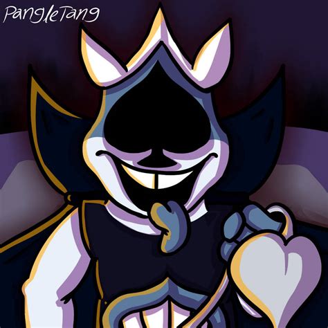 The Dark King Of Spades Lancers Dad Deltarune By Pangletang On