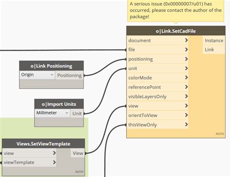 Olinksetcadfile Node Returns Error With 0x00000007u01 · Issue 194