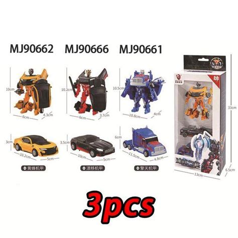 การเปลี่ยนแปลงใหม่5in1อัลลอยหุ่นยนต์บอทส์รถรุ่นของเล่นเด็กเด็ก Defensor