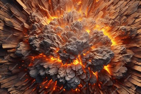 Premium Ai Image Fire Explosion Background Fire Explosion Fire