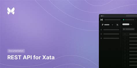 rest api for xata