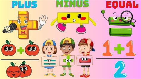 Plus Minus Equal Addition Subtraction Songplus Minus Equal Song For