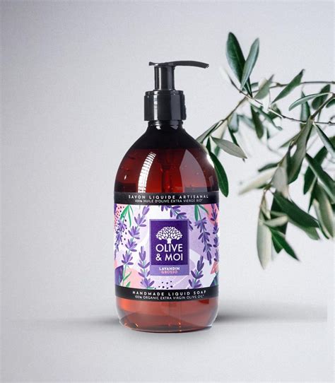 Lavandin Grosso Savon Liquide Huile D Olive Extra Vierge BIO