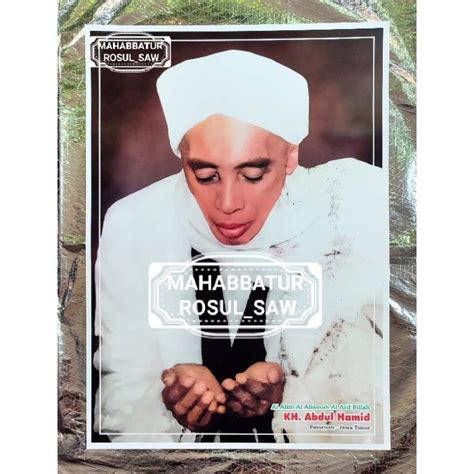 Jual Poster Foto Kh Abdul Hamid Bin Abdullah Umar 52x72 Shopee