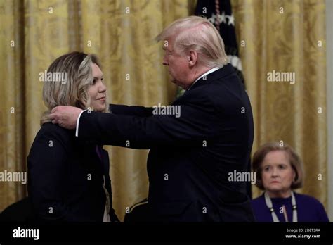 Us President Donald Trump Awards The National Medal Of Arts To Singer