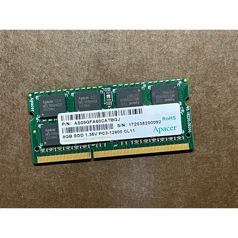 宇瞻 Ddr3l 1600 8gb Pc3l 12800 8g 135v 終保 低電壓 筆記型 Nb 筆電 記憶體 蝦皮購物