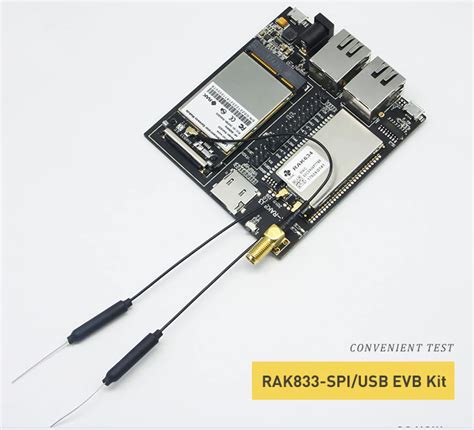 Review Gateway Concentrator RAK833 SPI USB MPCIe Multichannel LoRaWAN 2 PDAControl