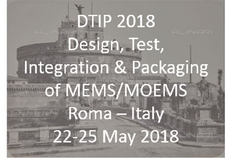 Dtip 2018 20th Edition Of The Symposium On Design Test Integration