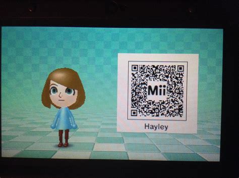 Mii Qr Code Hayley By Rocketspruggs On Deviantart