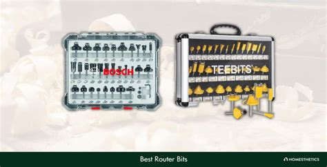 9 Best Router Bit Sets To Add To Your Woodworking Toolkit