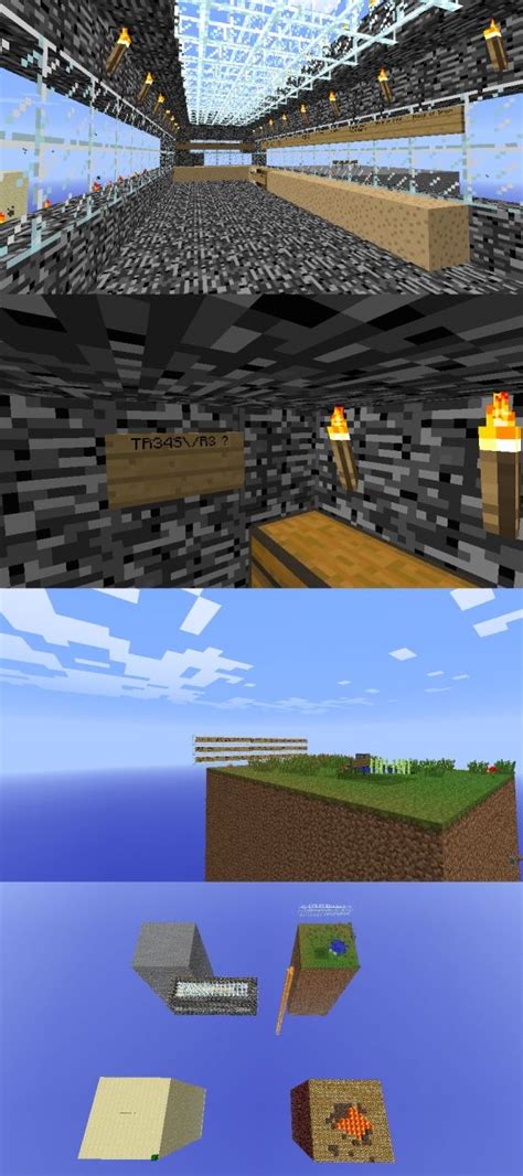 4 Chunks Survival 1 1 Eng And Pol Minecraft Map
