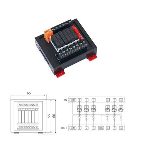 Carte D Amplificateur De Sortie Plc Carte De Commande De Module De