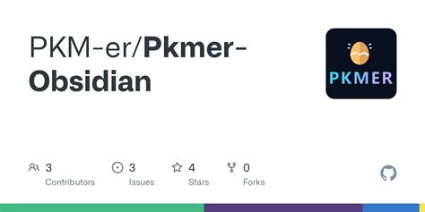 GitHub PKM Er Pkmer Obsidian