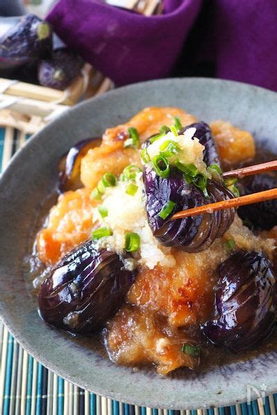 【驚きの柔らかさ】揚げない！とろ〜り茄子と鶏むね肉のみぞれ煮 Recipe Recipes Cooking Healthy Recipes