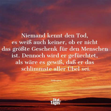 Essen und Trinken hält Leib und Seele zusammen Sokrates