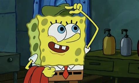 Spongebob Smiling Hard