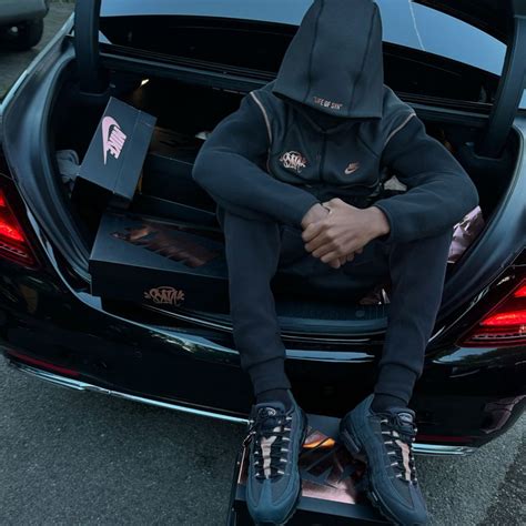 Nike X Syna World Tech Fleece Jogger Black Bronze