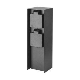 VT-1196 BOLLARD SOCKET 16A MAX 3600W SOCKET POWER PILE STAINLESS STEEL ...