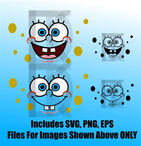 Happy Spongebob Face