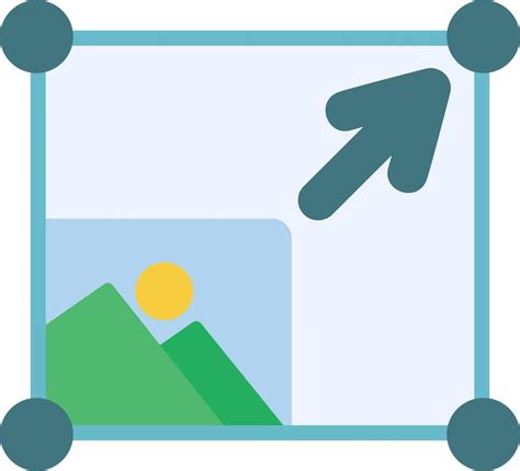 Resize Vector Icon 20351609 Vector Art At Vecteezy