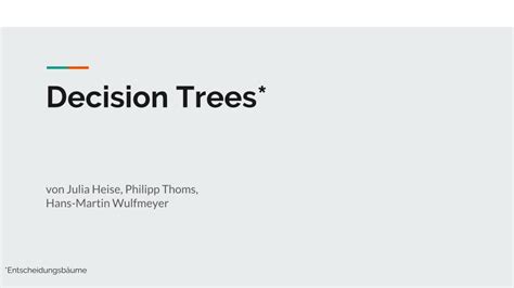 Pdf Decision Trees Isovgudealgorithms · Id3 Algorithmus