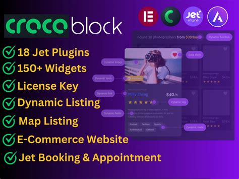 dynamic wordpress website by crocoblock elementor jet engine upwork