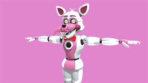 Funtime Foxy Hw 2 Retexture Download Free 3d Model By 🤎 Fℝεdᗪ𝐘𝒻𝓪zⒷᵉ𝐀
