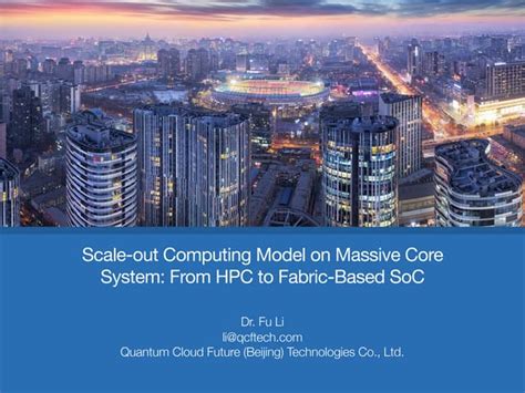 scale out ai training on massive core system from hpc to fabric based