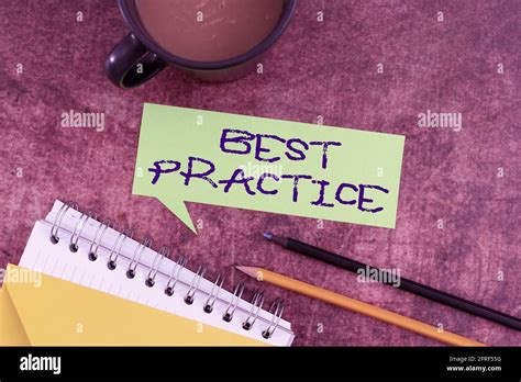 Text Caption Presenting Best Practice Word For Method Systematic