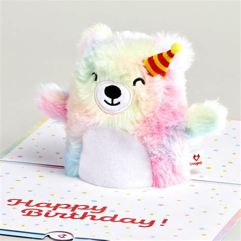 Eat Cake And Celebrate Birthday Plushpop Card Lovepop
