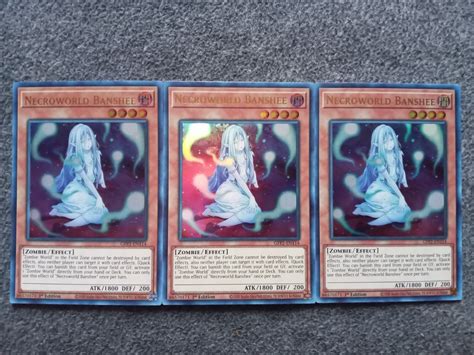 Yugioh Necroworld Banshee Gfp2 En114 Ultra Rare 1st Edition Nm Values