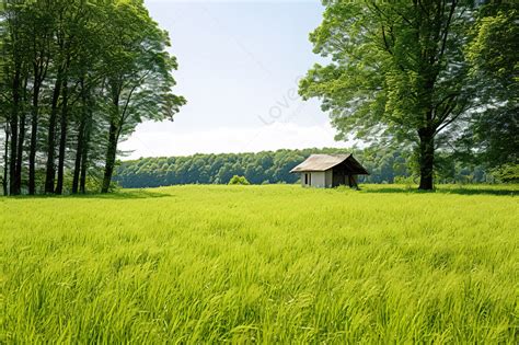 綠草叢中的一間小屋 間 背景 草叢 背景 綠草地 背景圖片素材，間 草叢 綠草地高清背景桌布圖案免費下載 Lovepik