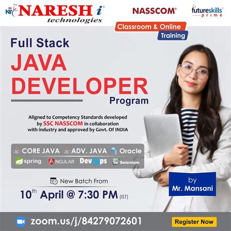 Naresh It On Linkedin Fullstackjava Corejava Java Programming Onlinetraining Education