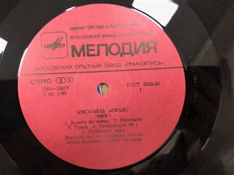 Sky Sky Vinyl Ge მუსიკალური ვინილები ფირფიტები