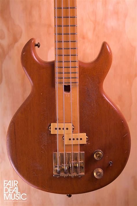 Sd Curlee The Brick Bass Vintage Electric Bass Guitar Used Reverb