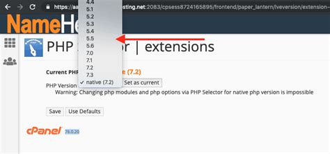 Upgrading To Php 72 And Using Other Php Versions
