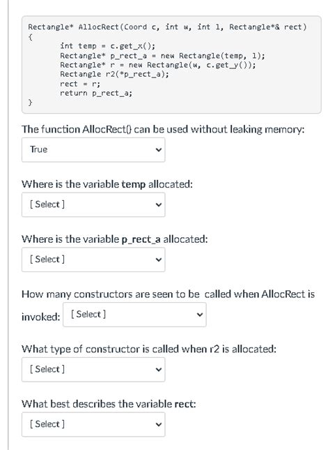 Solved 2 Stack Heap Text Static Global 3 Stack