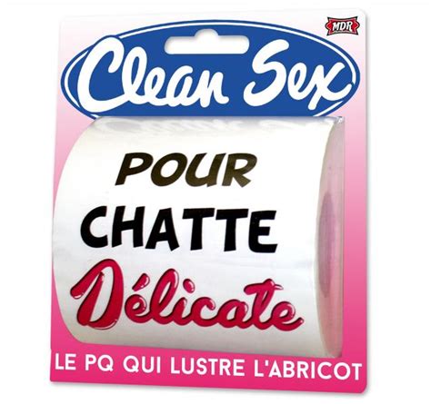 Papier Toilette Clean Sex Femme Surprisez Vous