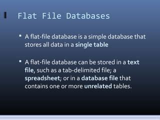 A Database Introduction PPT